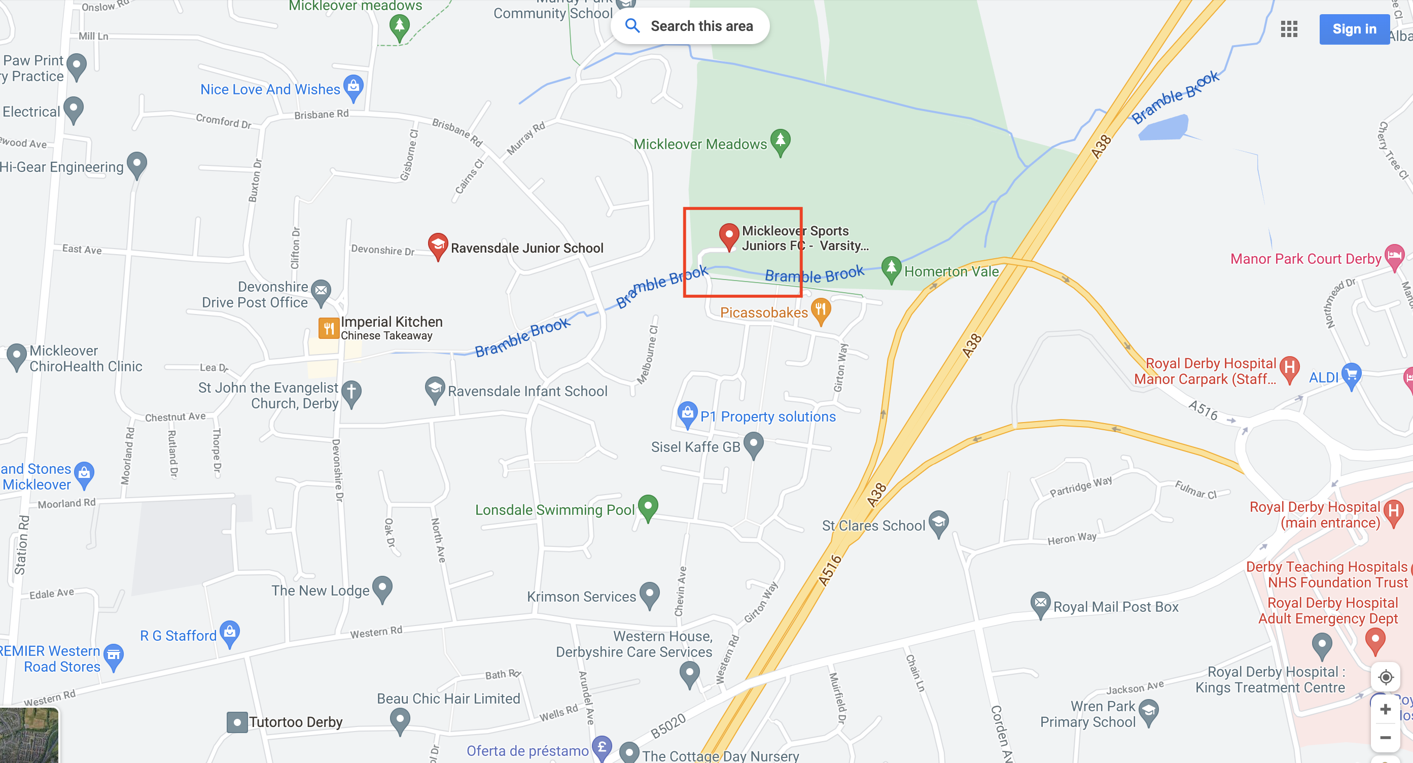 Contact – Mickleover Football Club Juniors